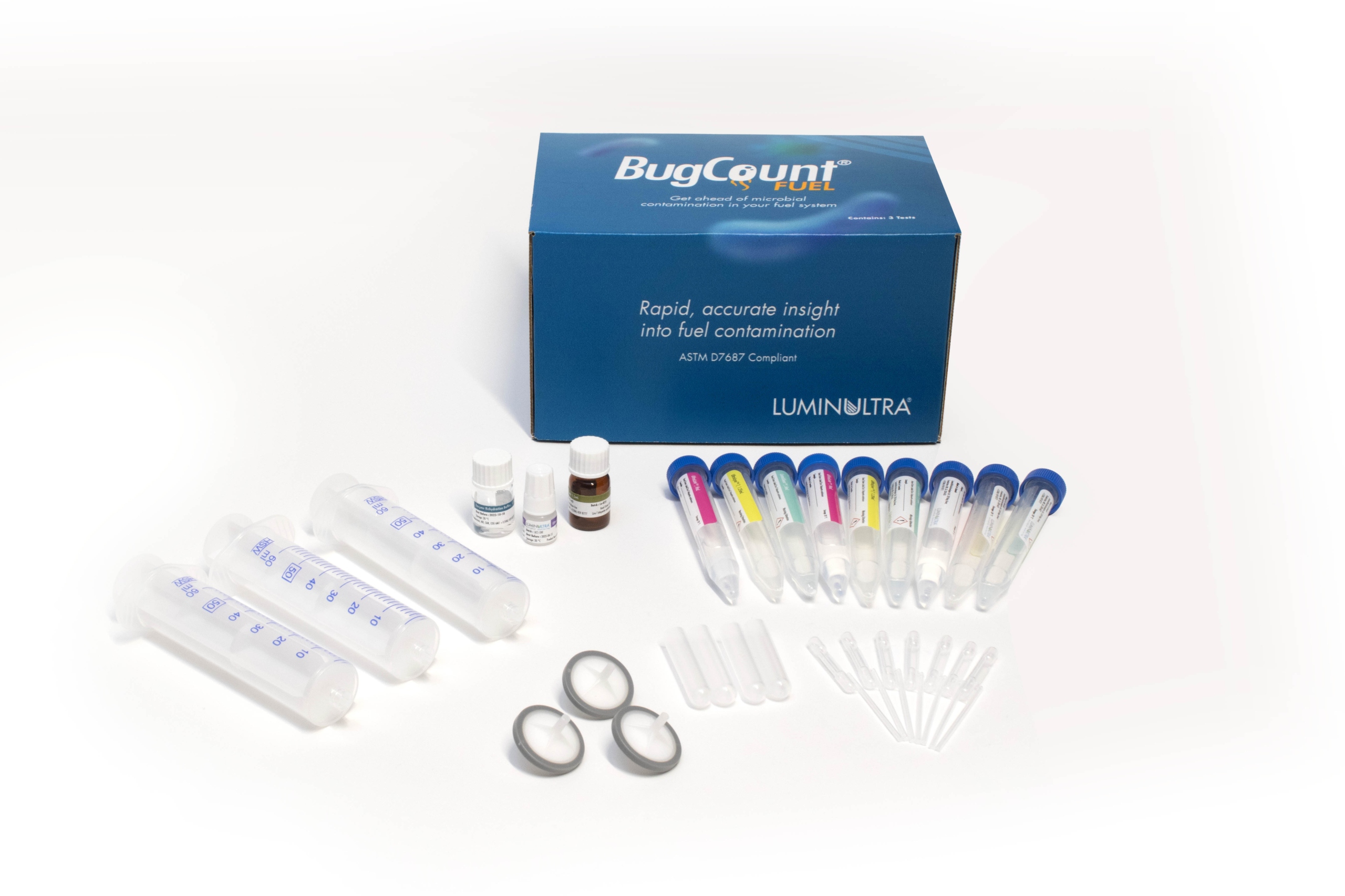 BugCount® Fuel Test Kit – 2nd Generation ATP® - Luminultra